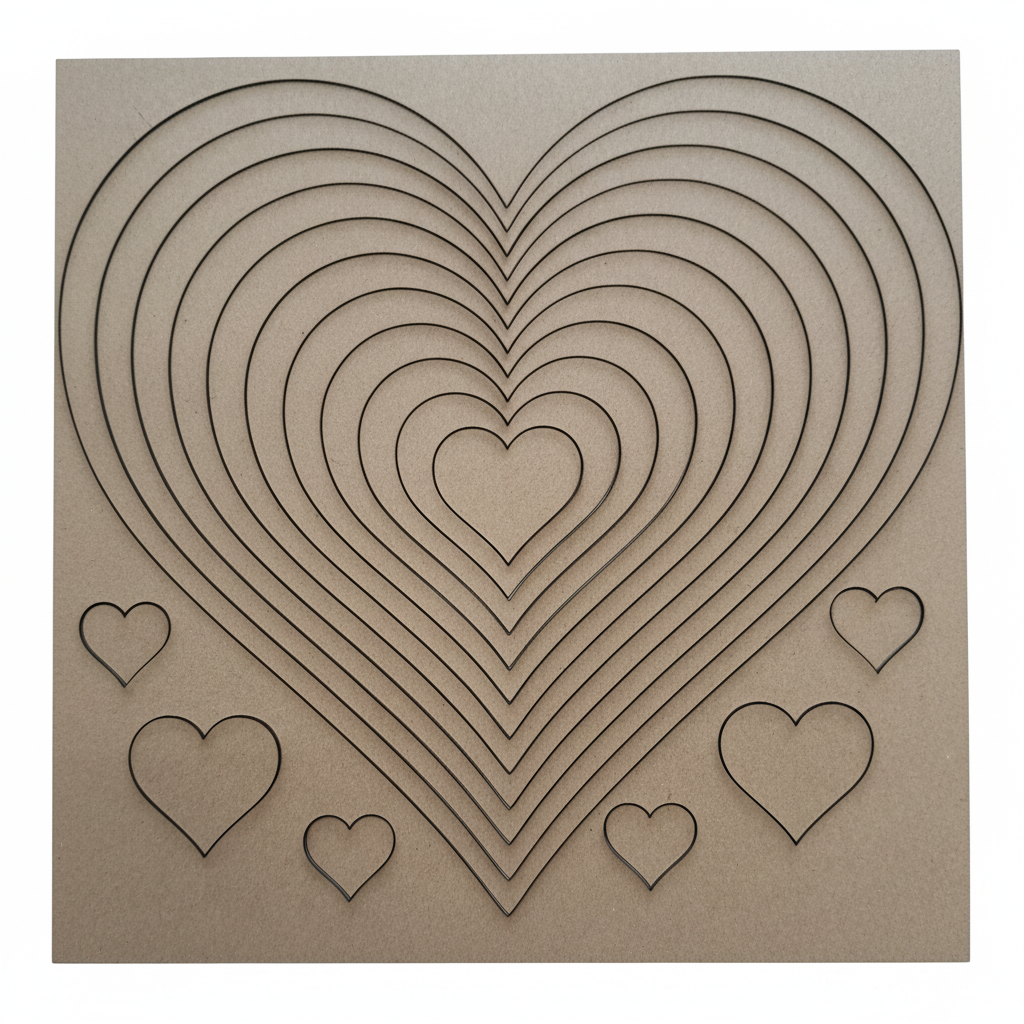 Chipboard Star Shapes & Frames | Laser Cut Craft Embellishments ...