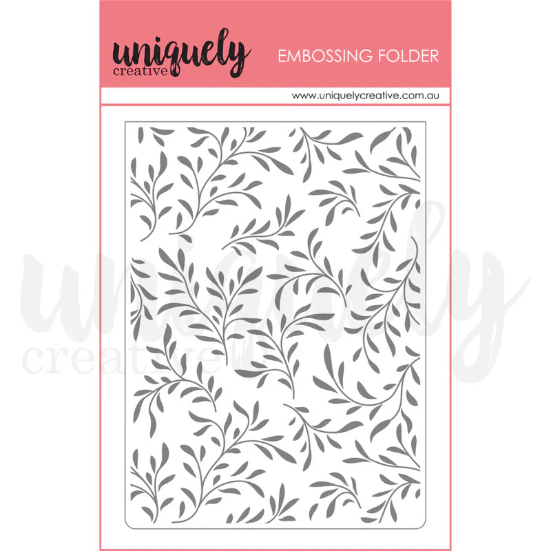 Uniquely Creative - Embossing Folder - Foliage