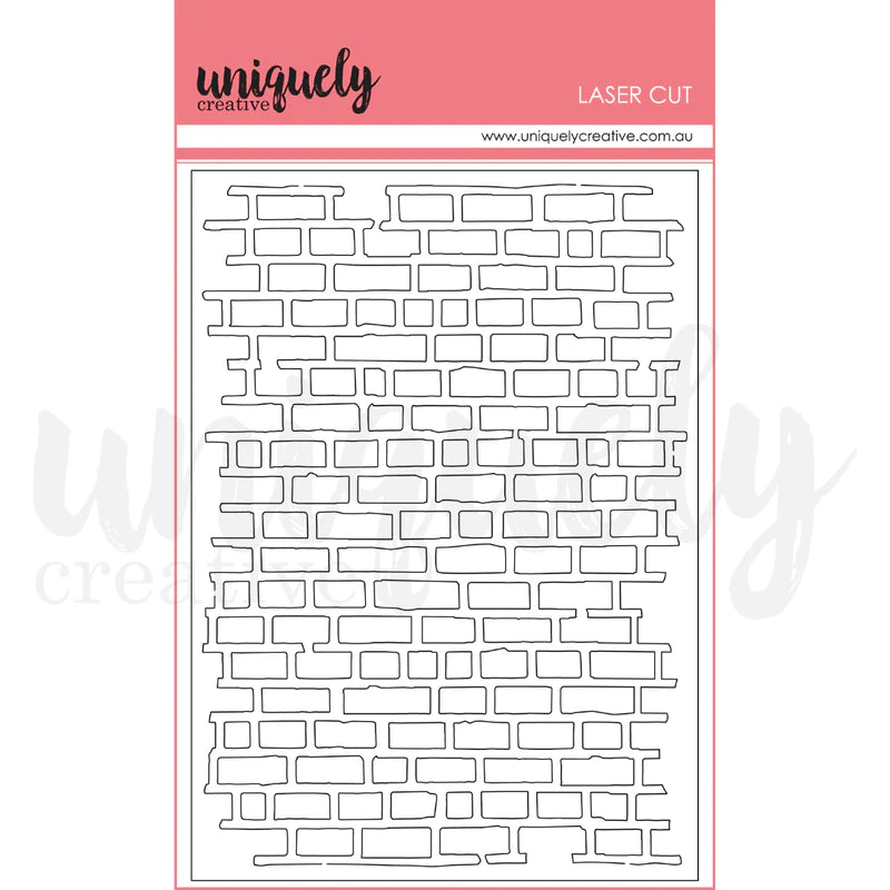 Uniquely Creative - Brick Wall Laser Cut