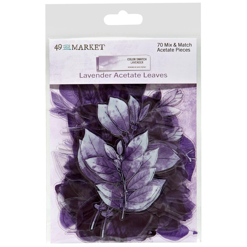 49 & Market - Color Swatch: Acetate Leaves Lavender